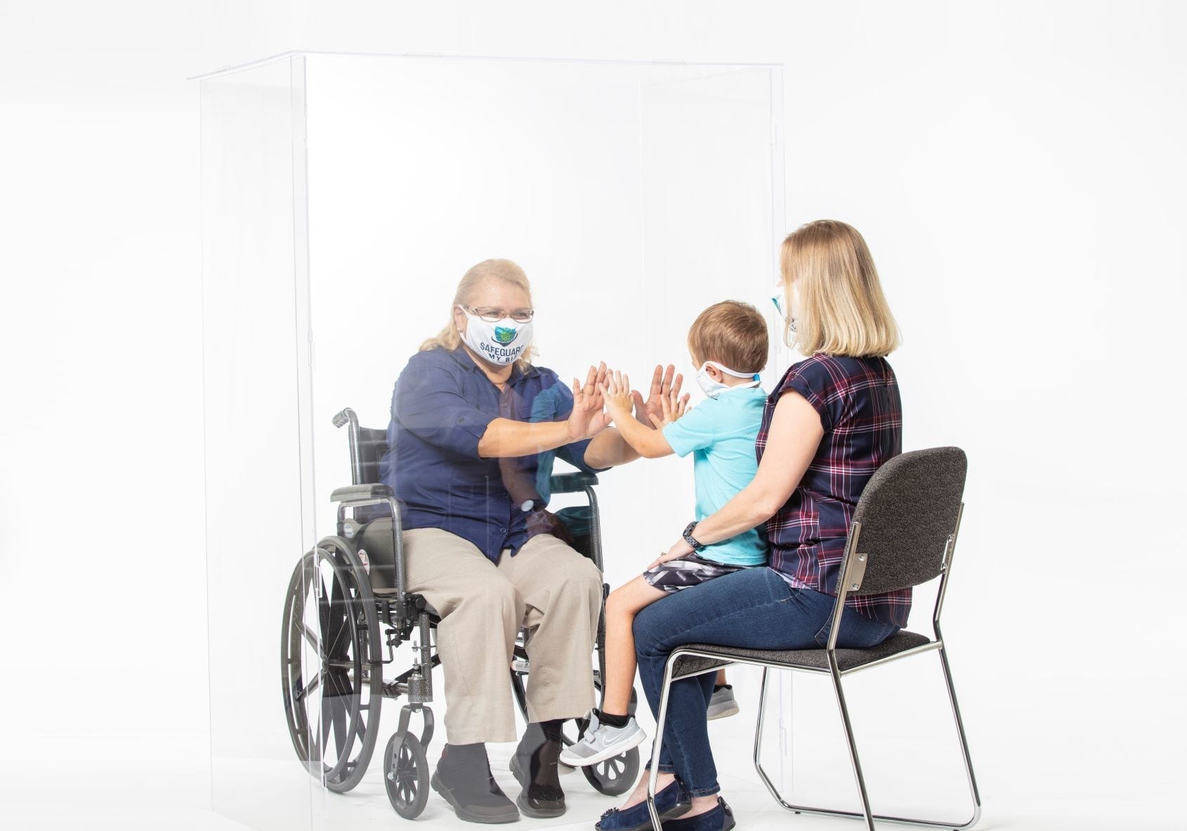 Invisible Wall Protects Wheelchair Users from COVID-19 - Rehab Management
