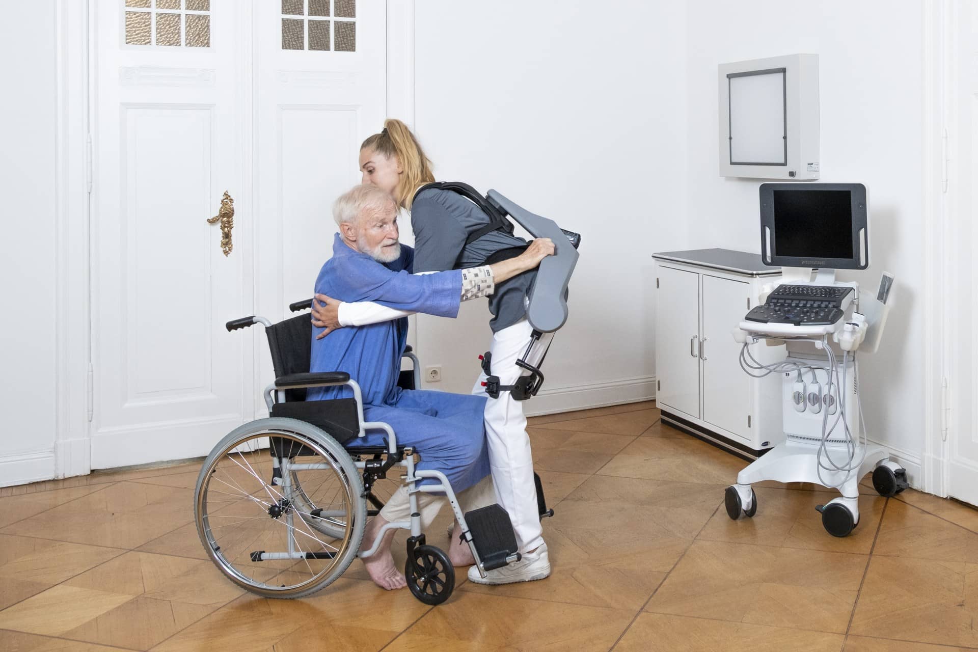 German Bionic Debuts Exia Augmented AI Exoskeleton - Rehab Management